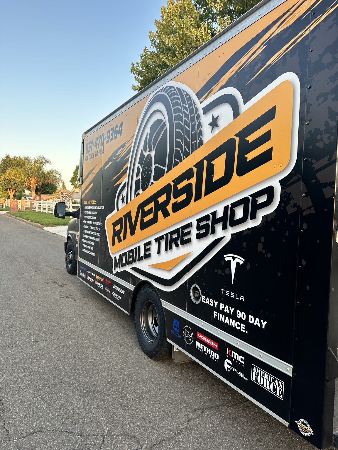 Shop for Tires - Riverside Mobile Tire Shop